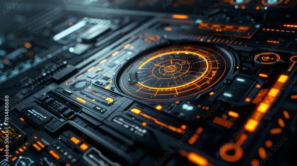 Transform your screen into a futuristic interface with a minimalist HUD ...