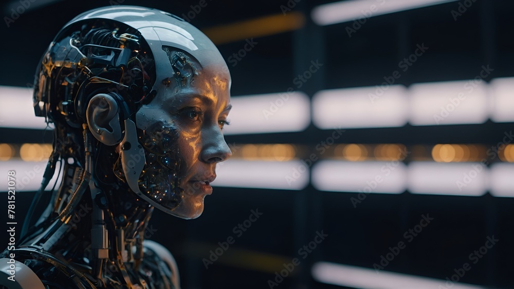 Vivid illustration capturing the essence of AGI, the pinnacle of ...