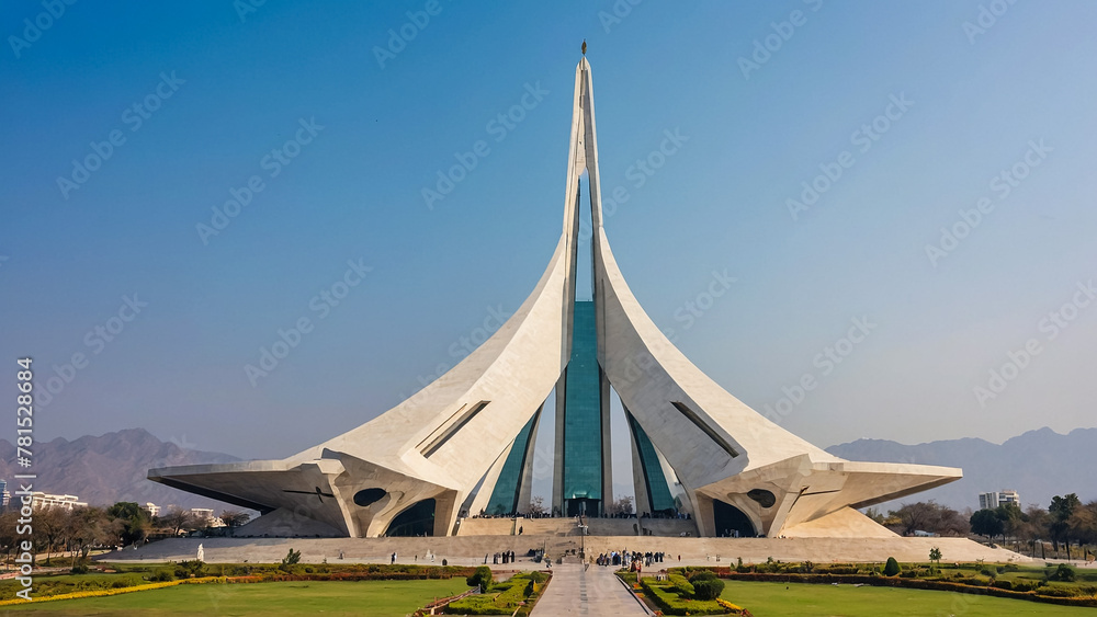 Tehran, Iran, August 27, 2019: Tehran, Iran, View of the Azad Tower ...
