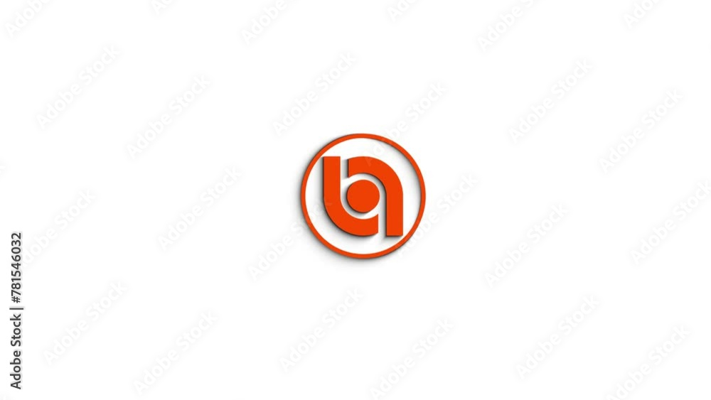 3d clean hyper logo reveal. fully editable template, drop your tagline ...