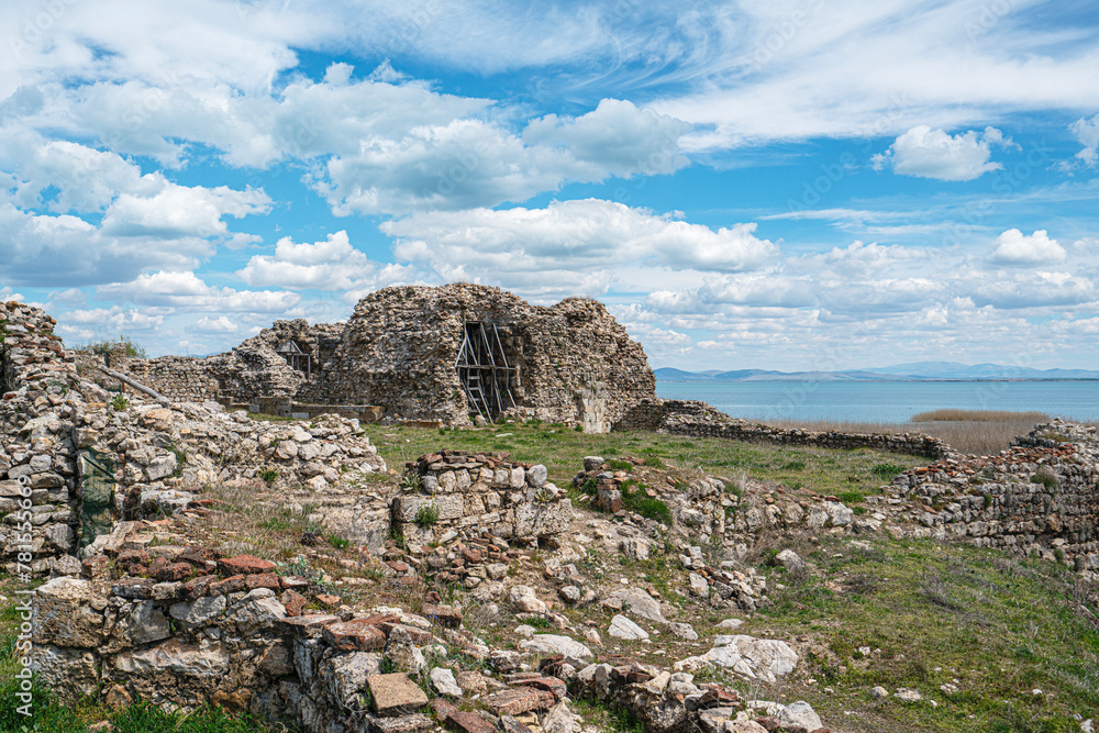 The scenic views of Kubadabad Palace was a complex of summer residences ...