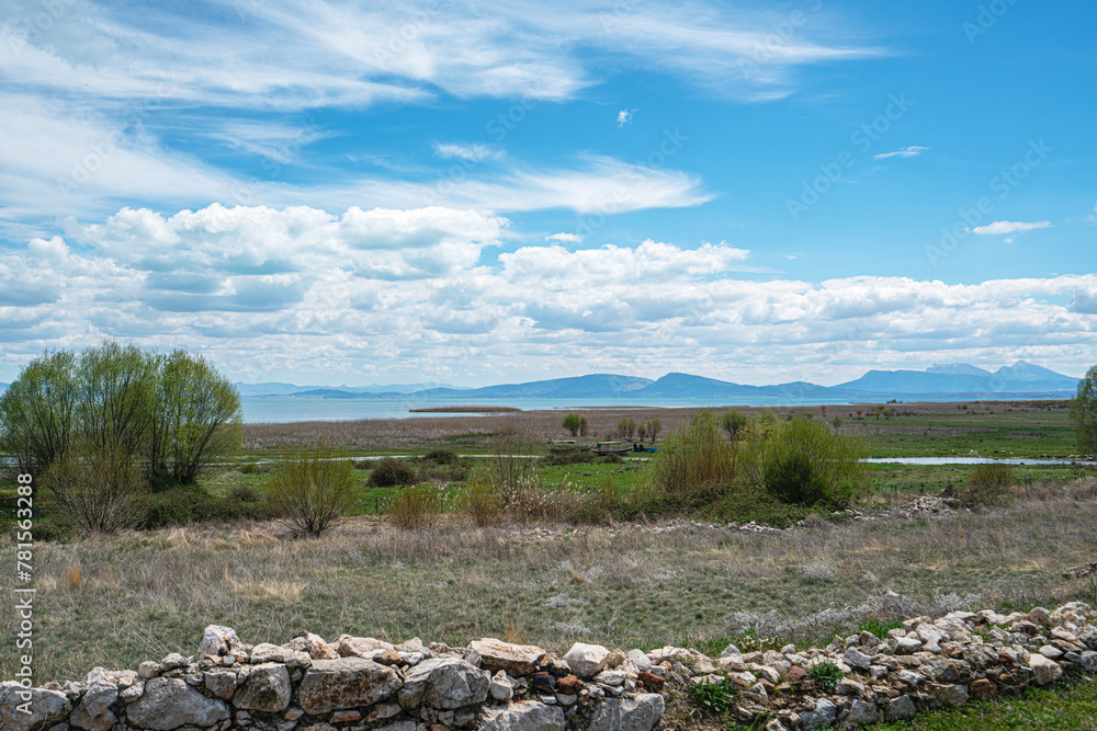 The scenic views of Kubadabad Palace was a complex of summer residences ...