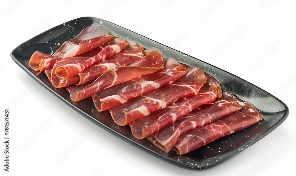Fine Dining at Home: How to Serve the Perfect Jamon Platter Stock Photo ...