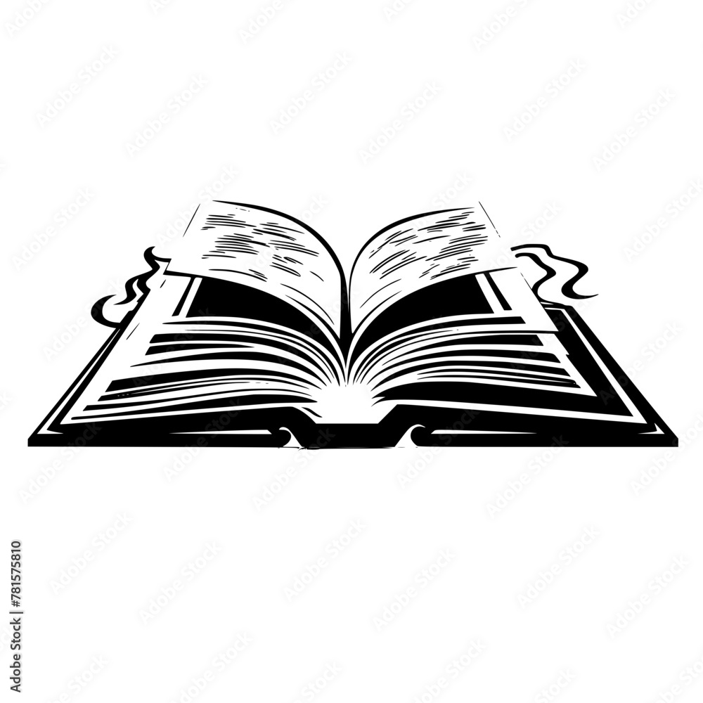 Book SVG Bundle, Book PNG Bundle, Book Clipart, Book Silhouette, Book ...