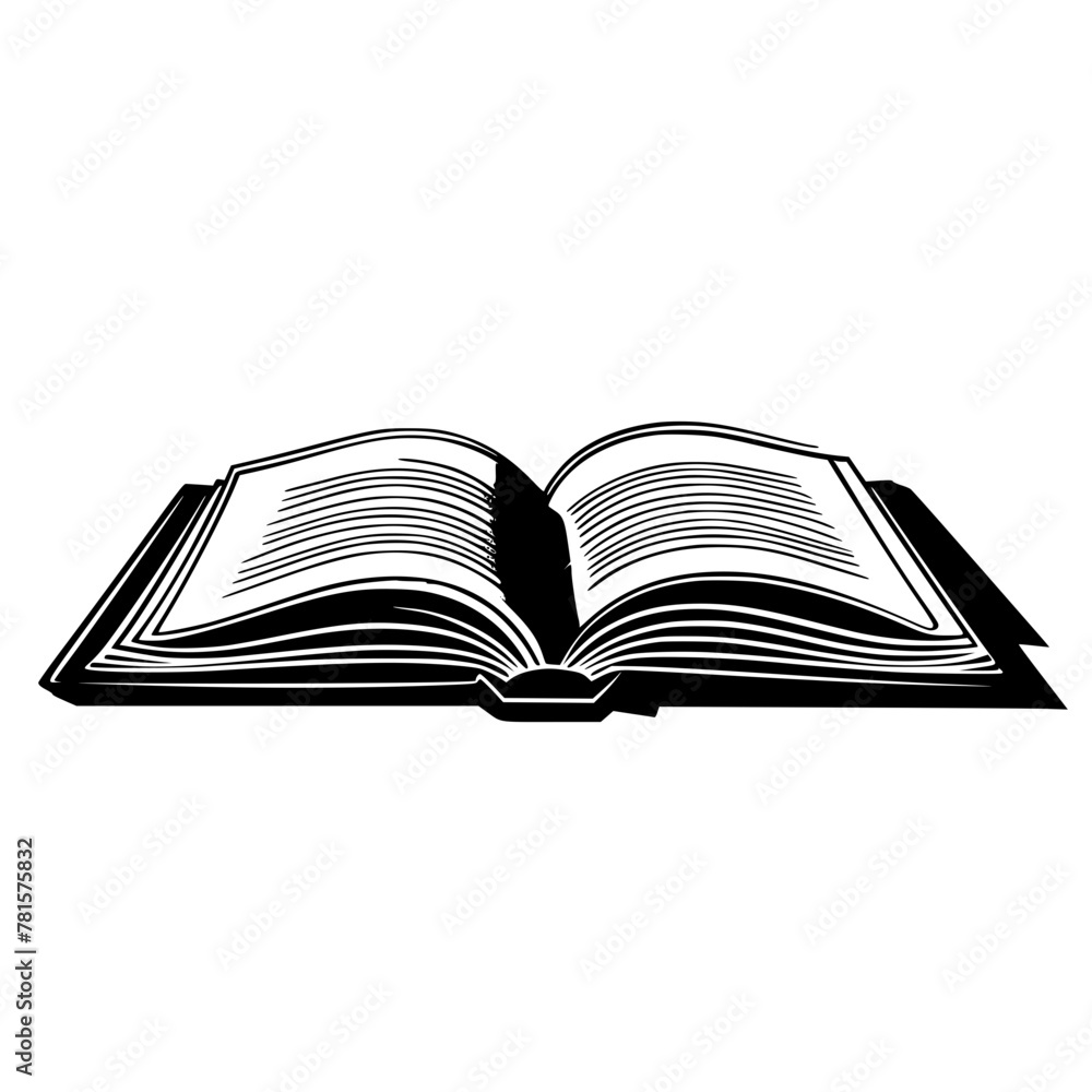 Book SVG Bundle, Book PNG Bundle, Book Clipart, Book Silhouette, Book ...