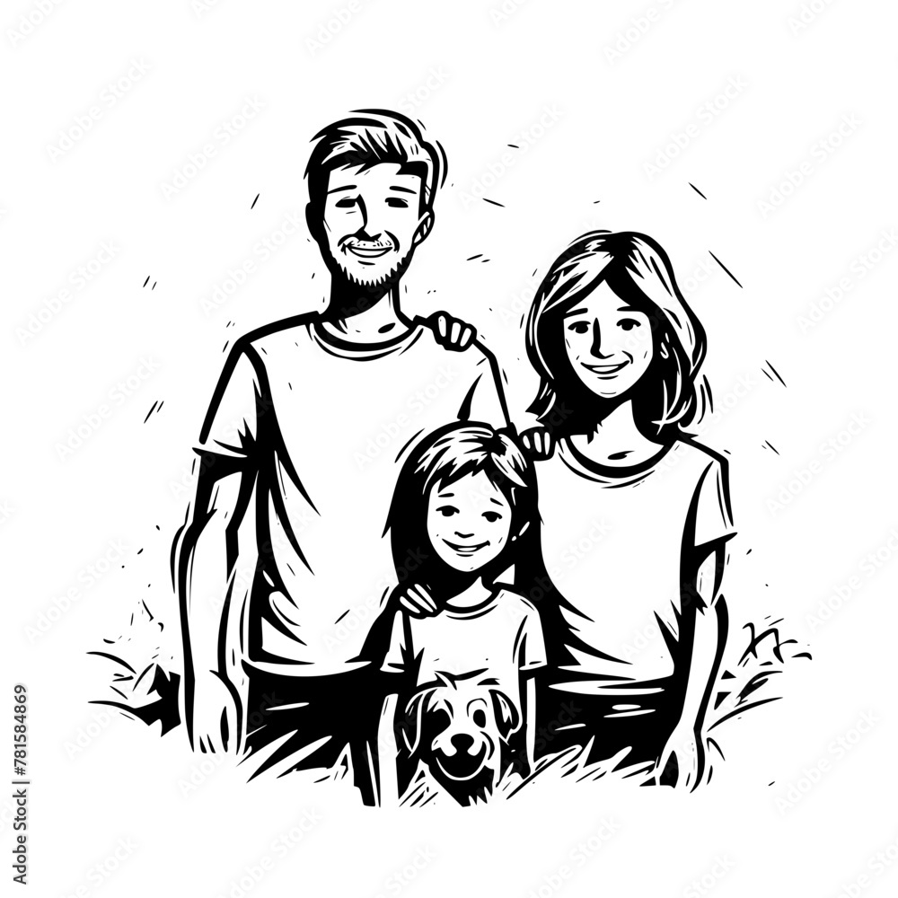 stick family svg bundle, stick family clipart, stick family cut files ...