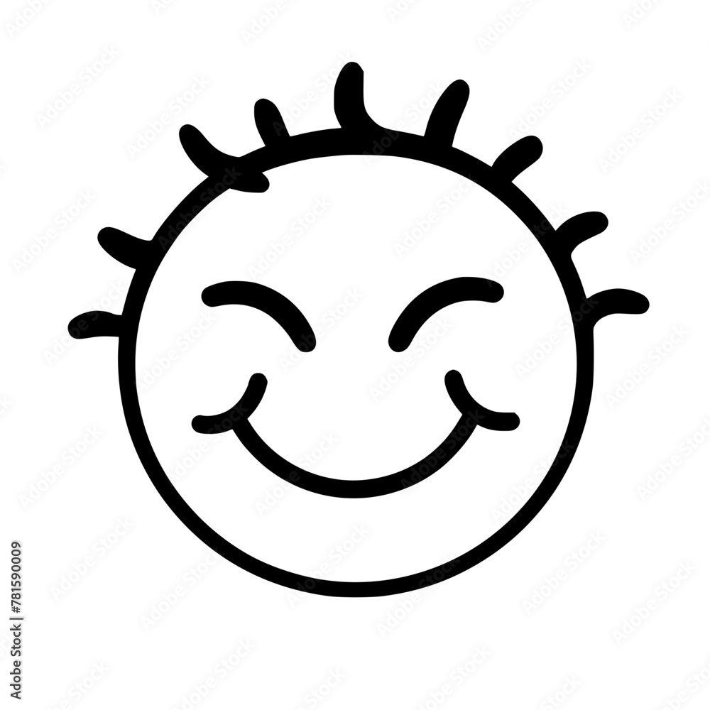 Vektorová grafika „Smiley face svg, smiley svg, drippy smiley svg ...