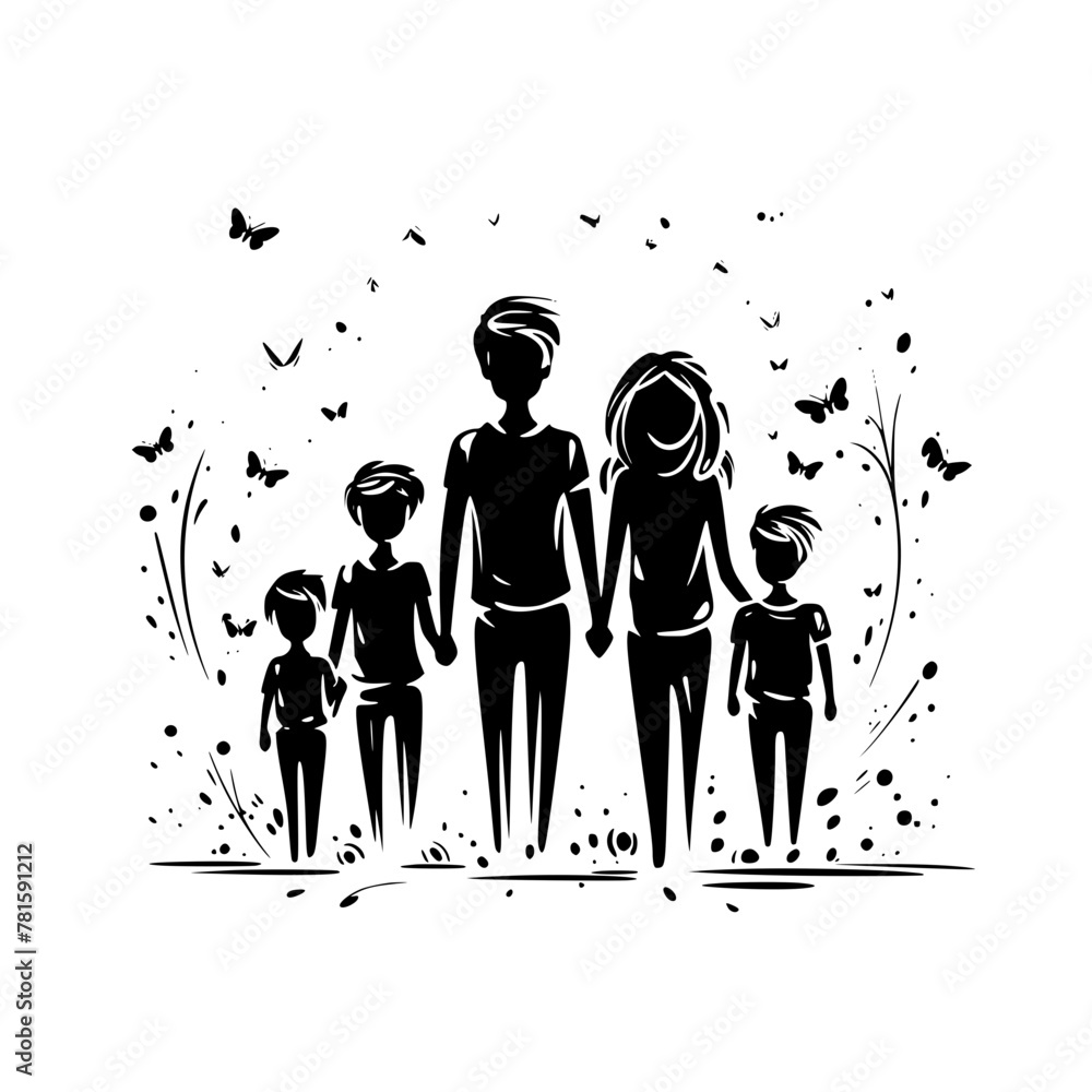 Stick Family Svg Bundle, Stick Family clipart, Stick Family cut files ...