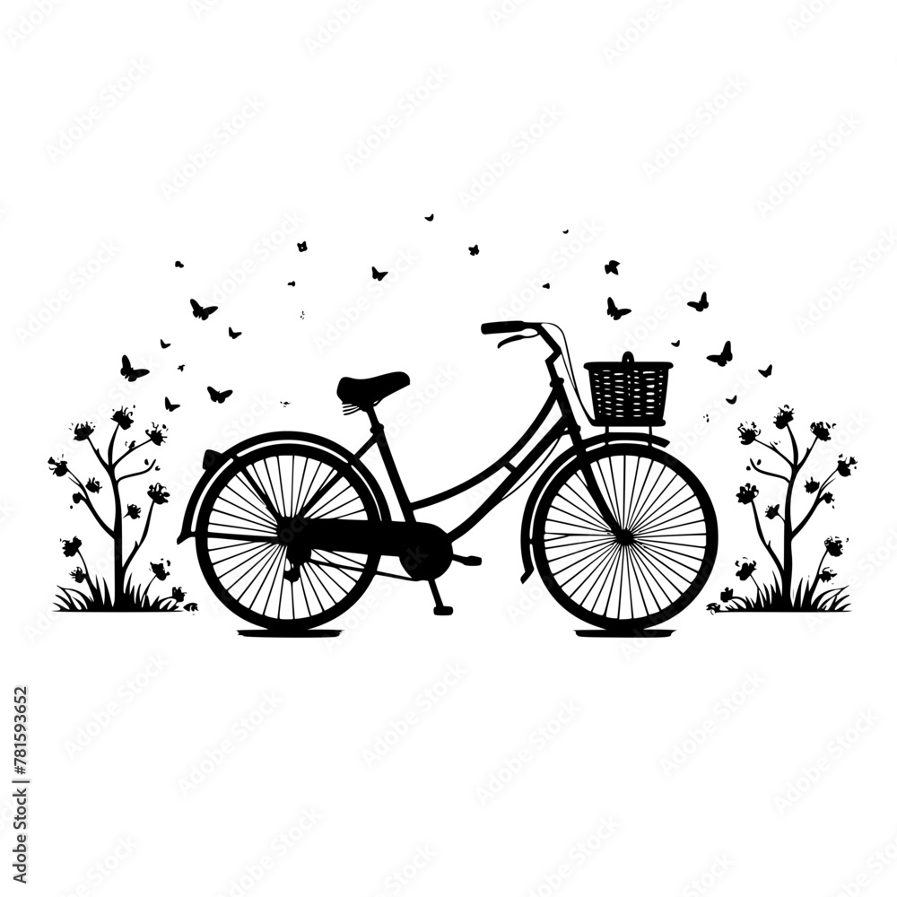 Bicycle SVG, Bike SVG, Bicycle Cut File, Bike Cut File, Bicycle Vector ...