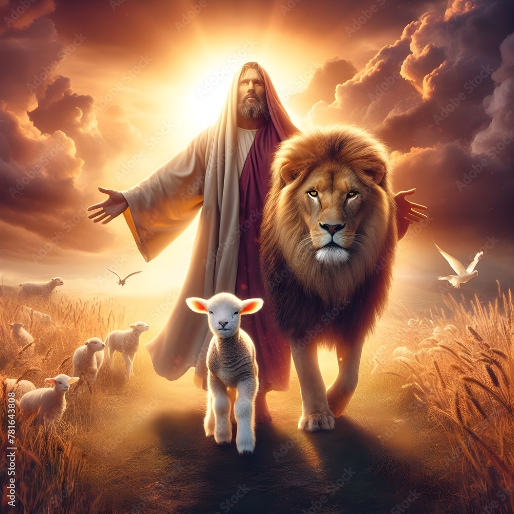Jesus Christ: Lamb of Sacrifice, Lion of Triumph. The duality of Jesus ...