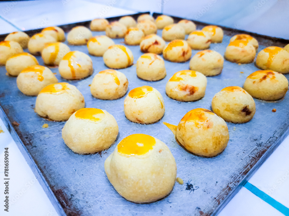 Nastar cake or pineapple cake, one of the home-made cakes during Eid ...