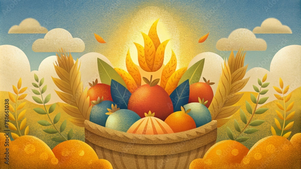 Baskets of Harvest The Pentecost is also associated with the Jewish ...