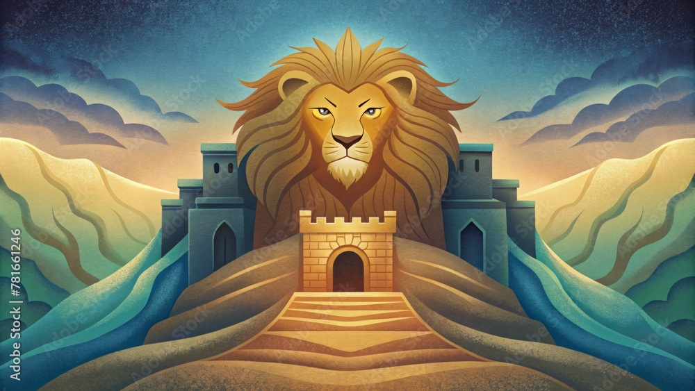 This stronghold is also a symbol of refuge and protection just like ...