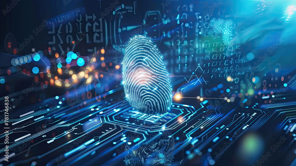 Fingerprint scanning for identification and biometric authorization ...