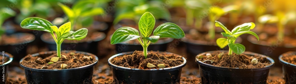 Seed saving and plant propagation, Sustainable transportation Stock ...