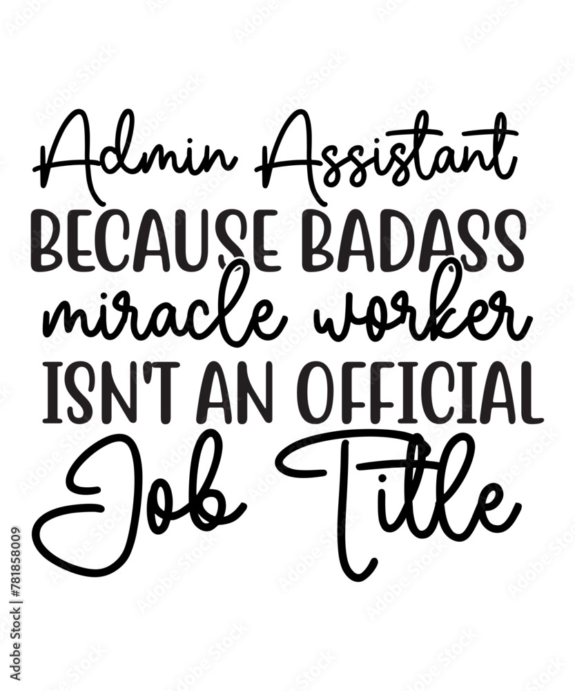 Administrative Professionals Bundle Svg, Administrative Assistant Svg ...