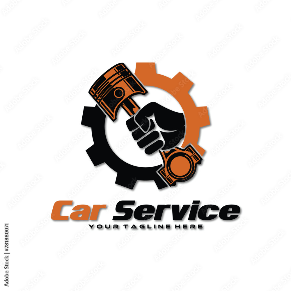 Auto repair car service logo, Auto service logo template, Perfect logo ...