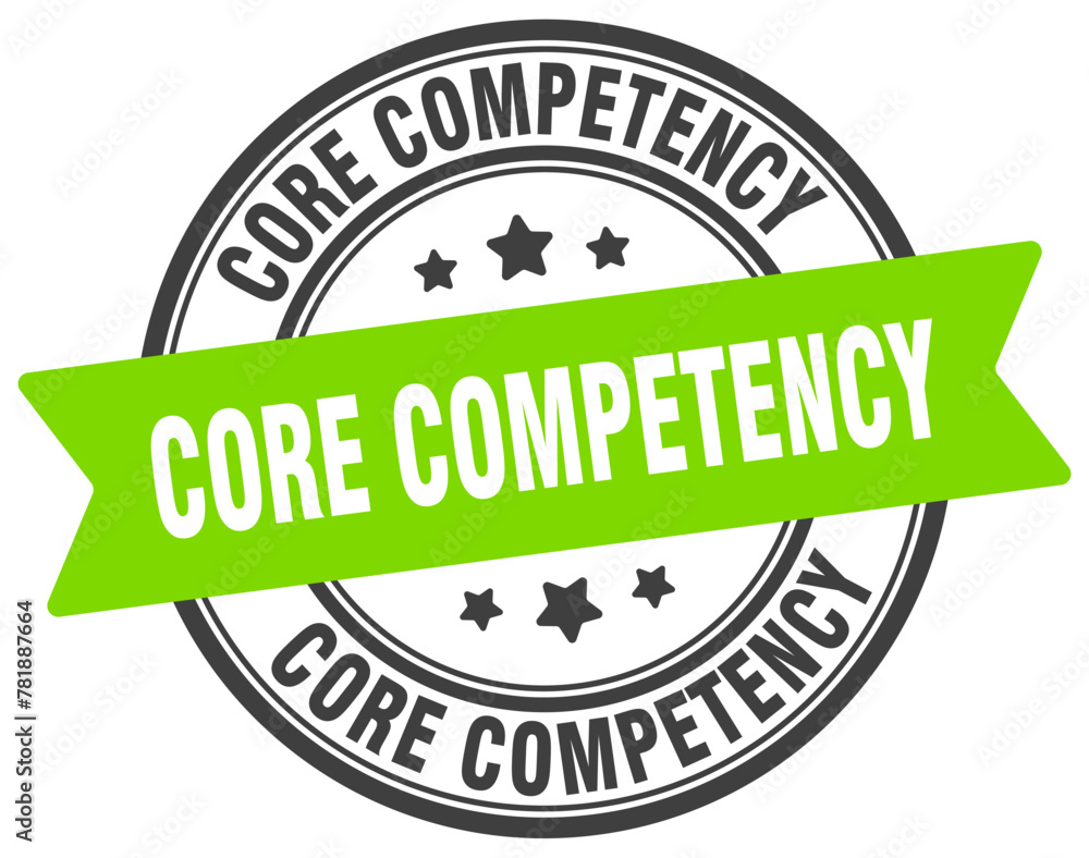 core competency stamp. core competency label on transparent background ...