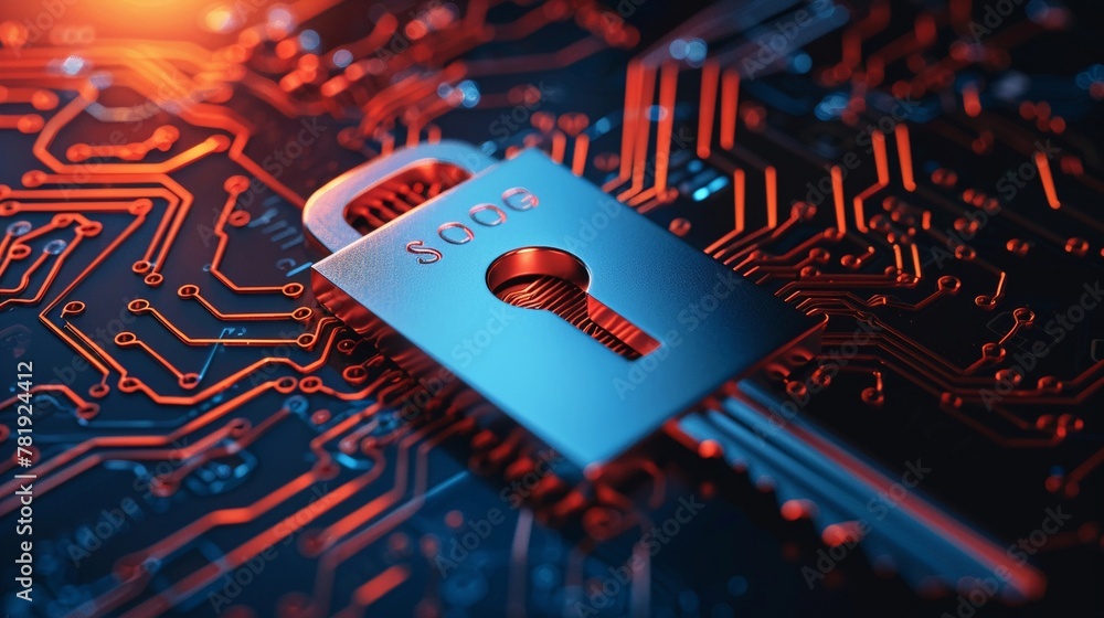 Key and lock merging in a digital handshake, encryption protocol ...