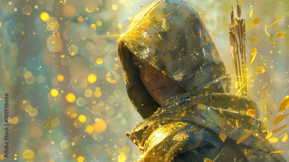 assassin golden aura mysterious stealth lethal deadly killer stealthy ...