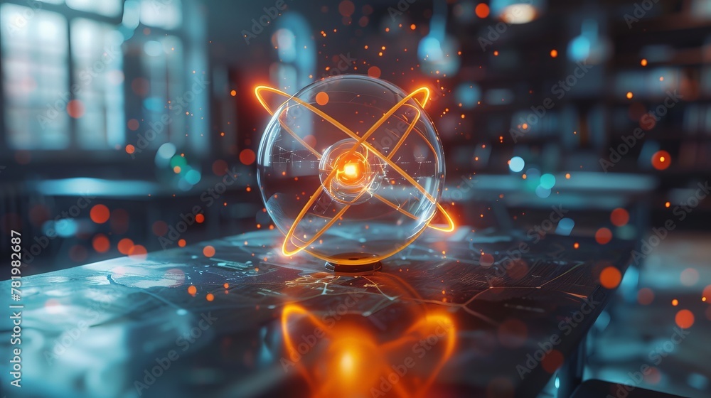 Atom, the smallest constituent unit of ordinary matter that has the ...