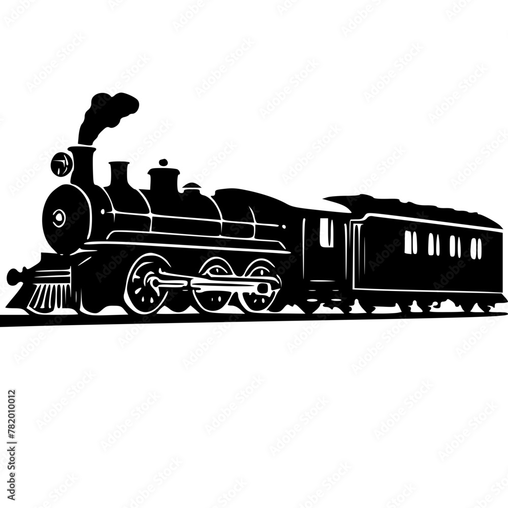 locomotive cut file, kids clipart, choo choo svg, train svg bundle ...
