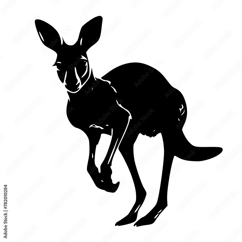 Kangaroo Mama & Baby SVG, Kangaroo SVG, Animals Svg, Kangaroo Dxf ...