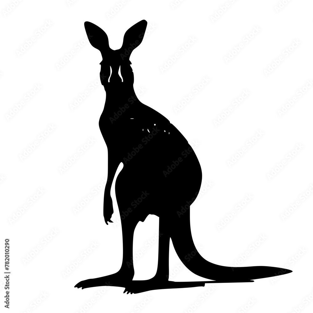 Kangaroo Mama & Baby SVG, Kangaroo SVG, Animals Svg, Kangaroo Dxf ...