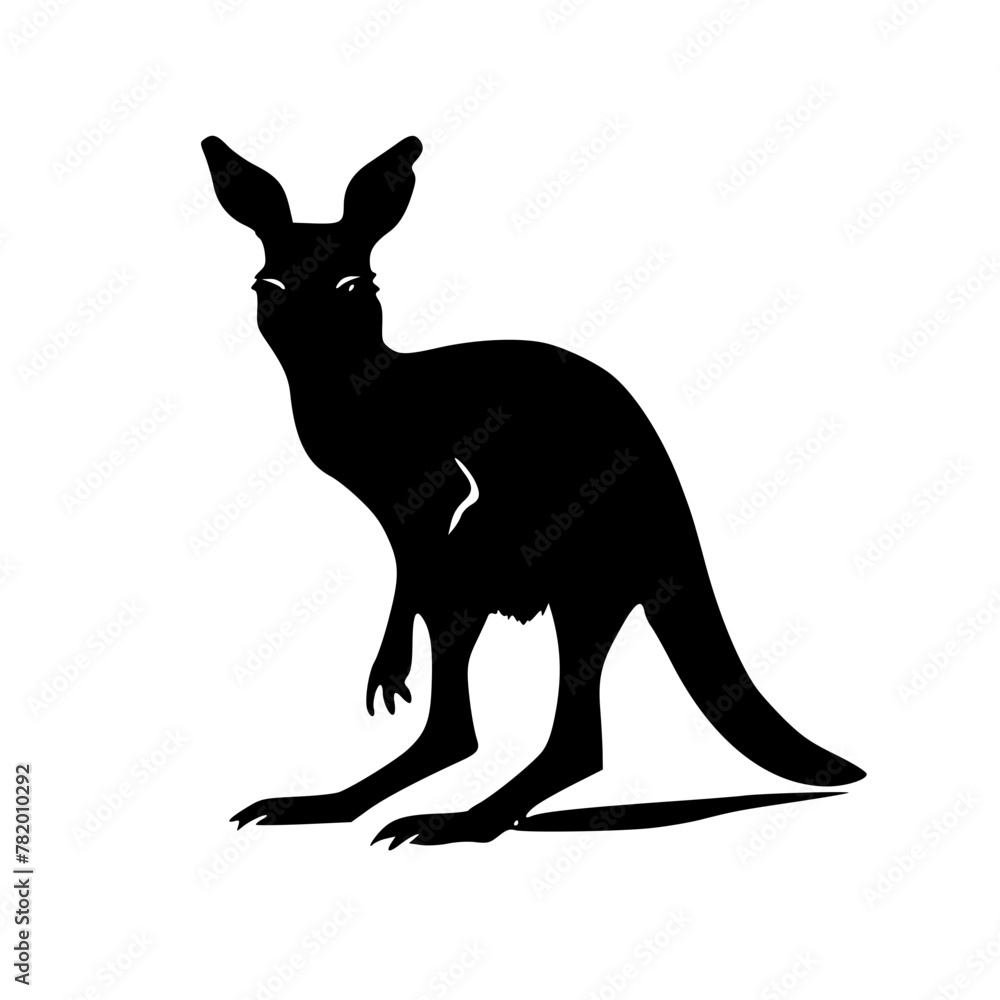 Kangaroo Mama & Baby SVG, Kangaroo SVG, Animals Svg, Kangaroo Dxf ...