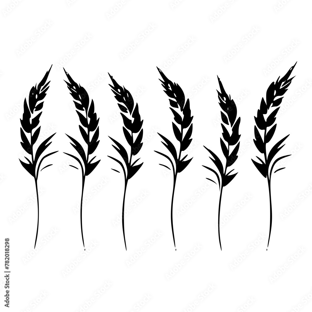 Wheat SVG designs, Wheat logo, Wheat vector, Wheat Field png, Wheat ...