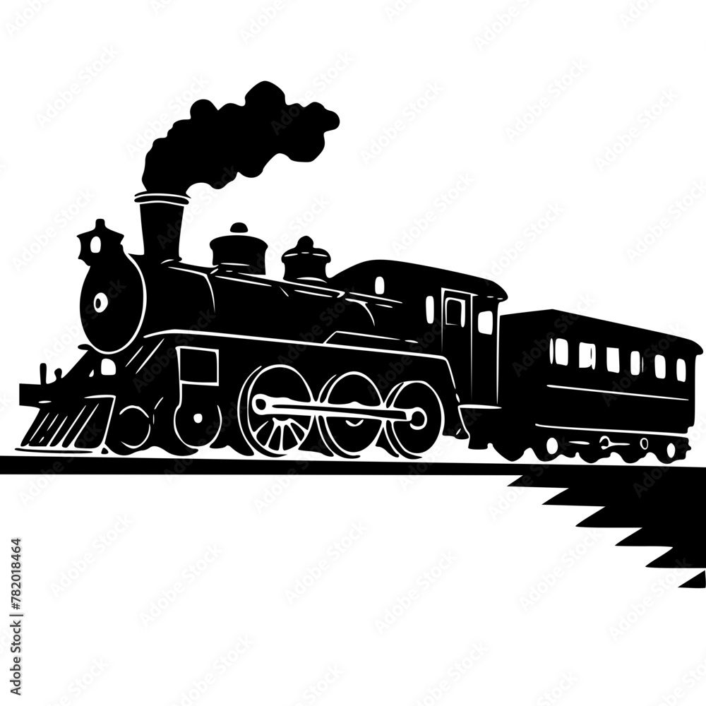 locomotive cut file, kids clipart, choo choo svg, train svg bundle ...