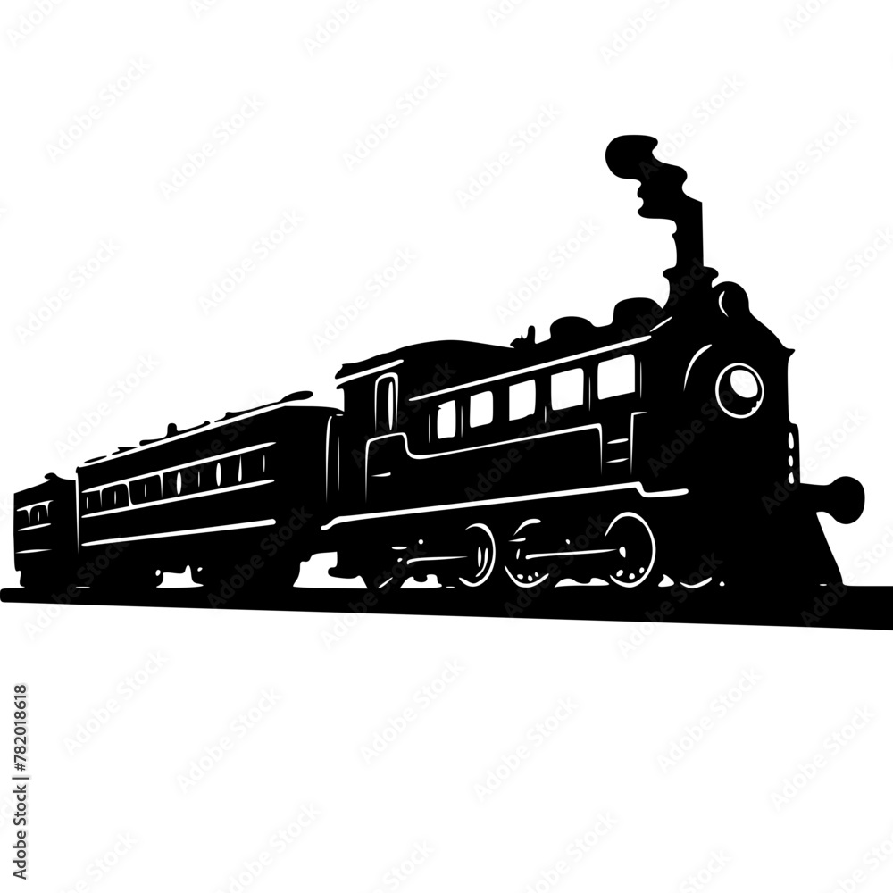 locomotive cut file, kids clipart, choo choo svg, train svg bundle ...