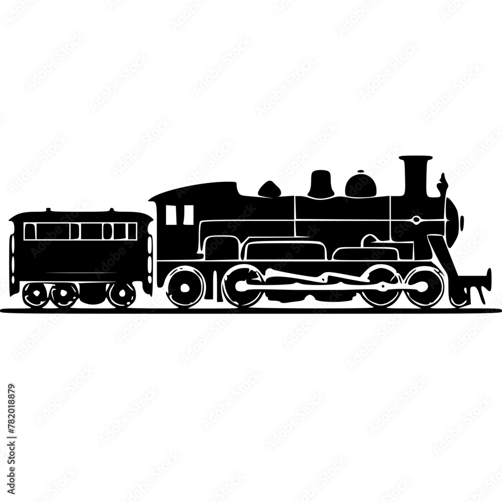 locomotive cut file, kids clipart, choo choo svg, train svg bundle ...