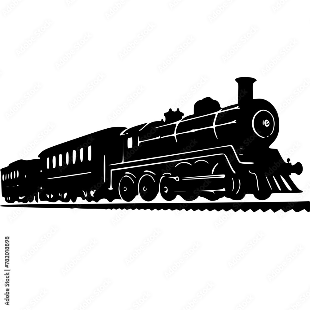 locomotive cut file, kids clipart, choo choo svg, train svg bundle ...