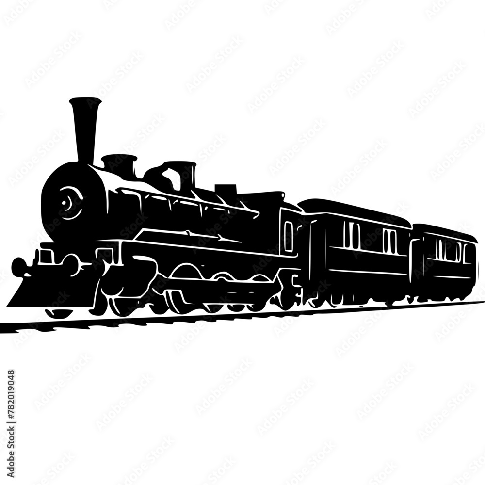 locomotive cut file, kids clipart, choo choo svg, train svg bundle ...