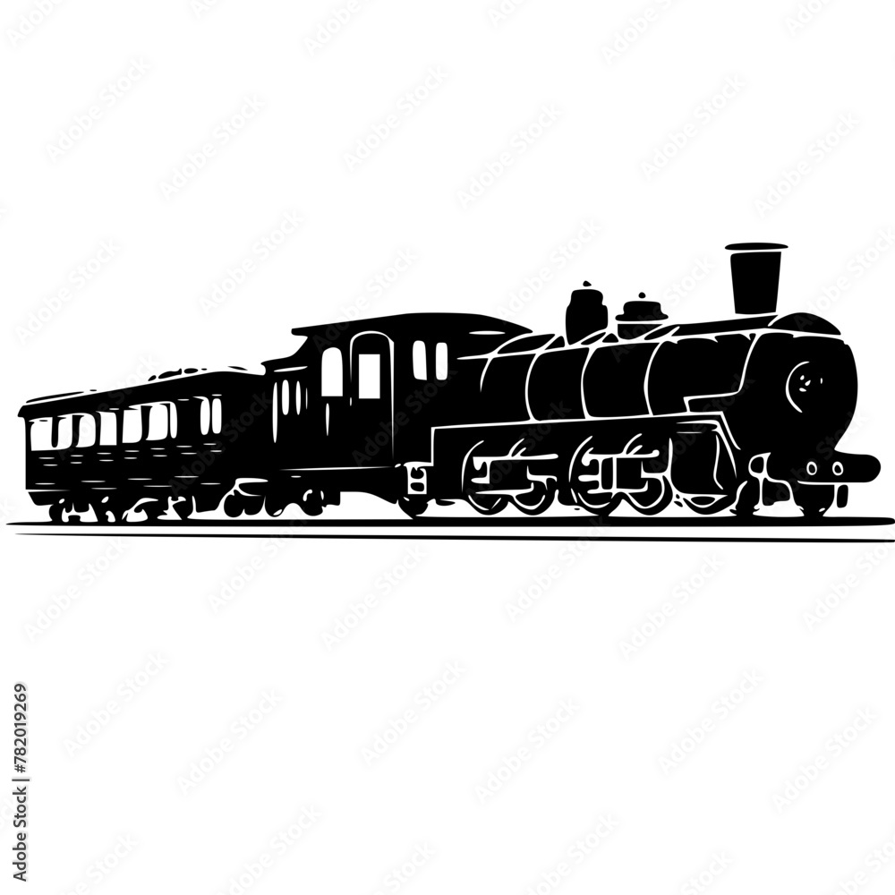 locomotive cut file, kids clipart, choo choo svg, train svg bundle ...