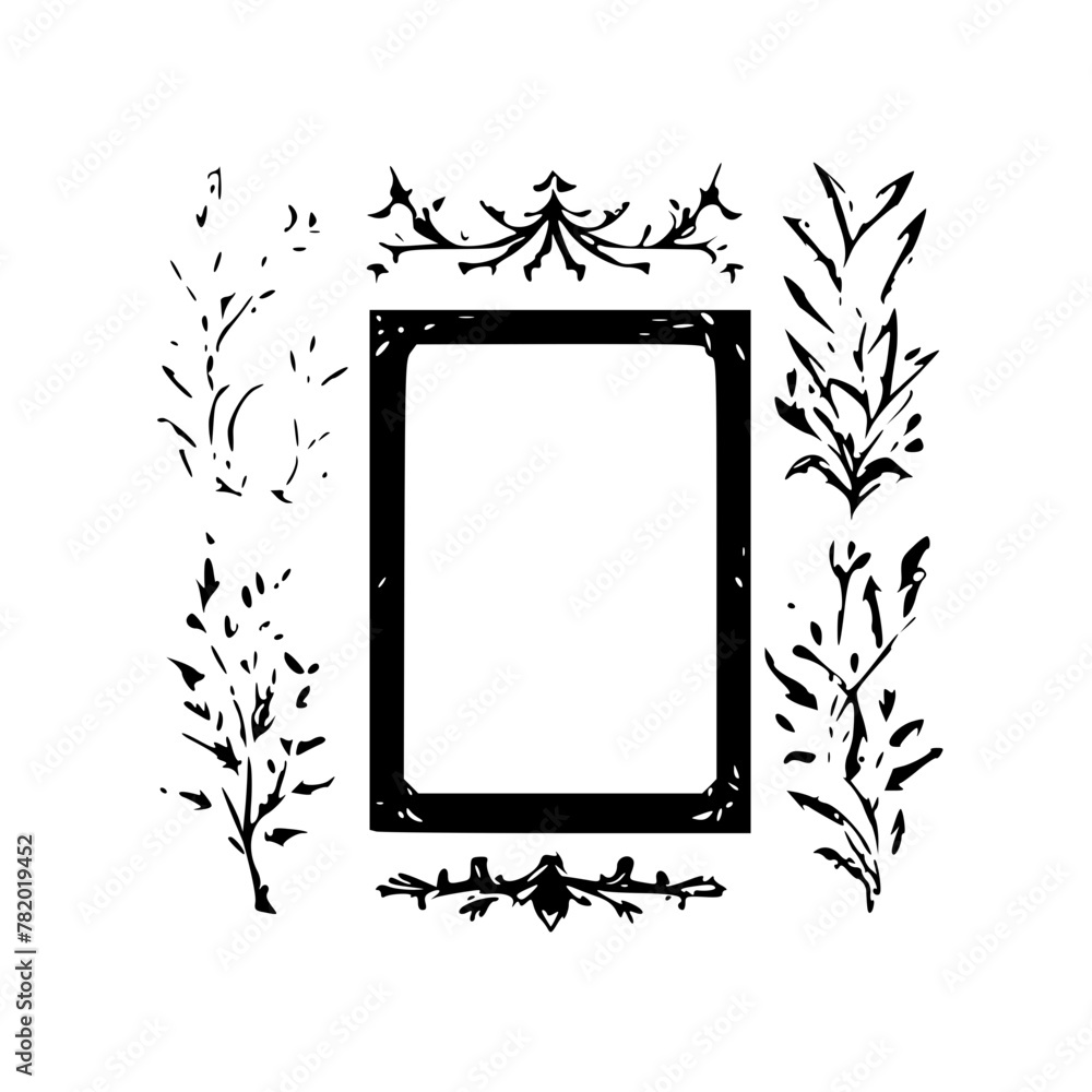 Double Frame SVG, Square Frame Bundle, Double Border, Rectangle, Circle ...