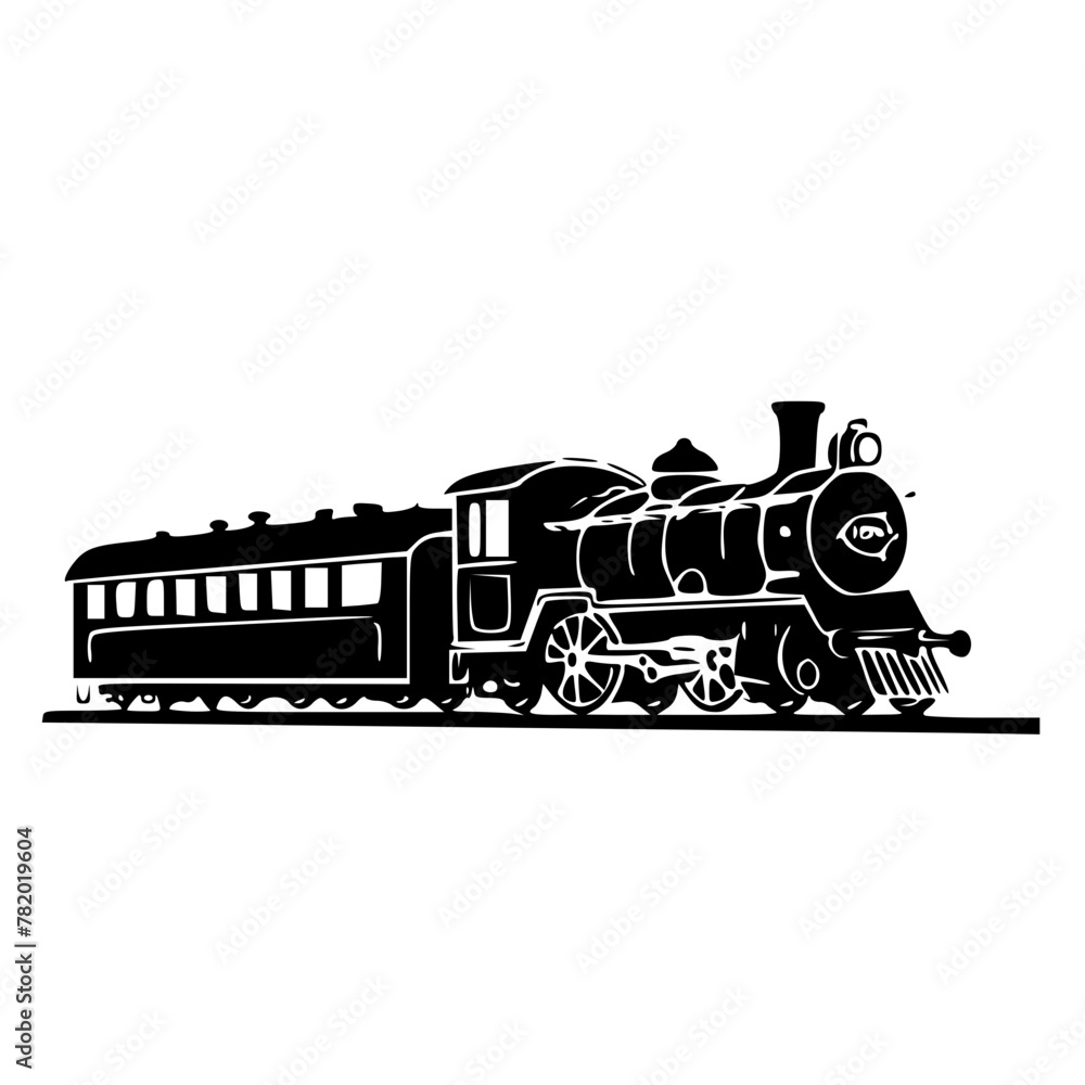locomotive cut file, kids clipart, choo choo svg, train svg bundle ...