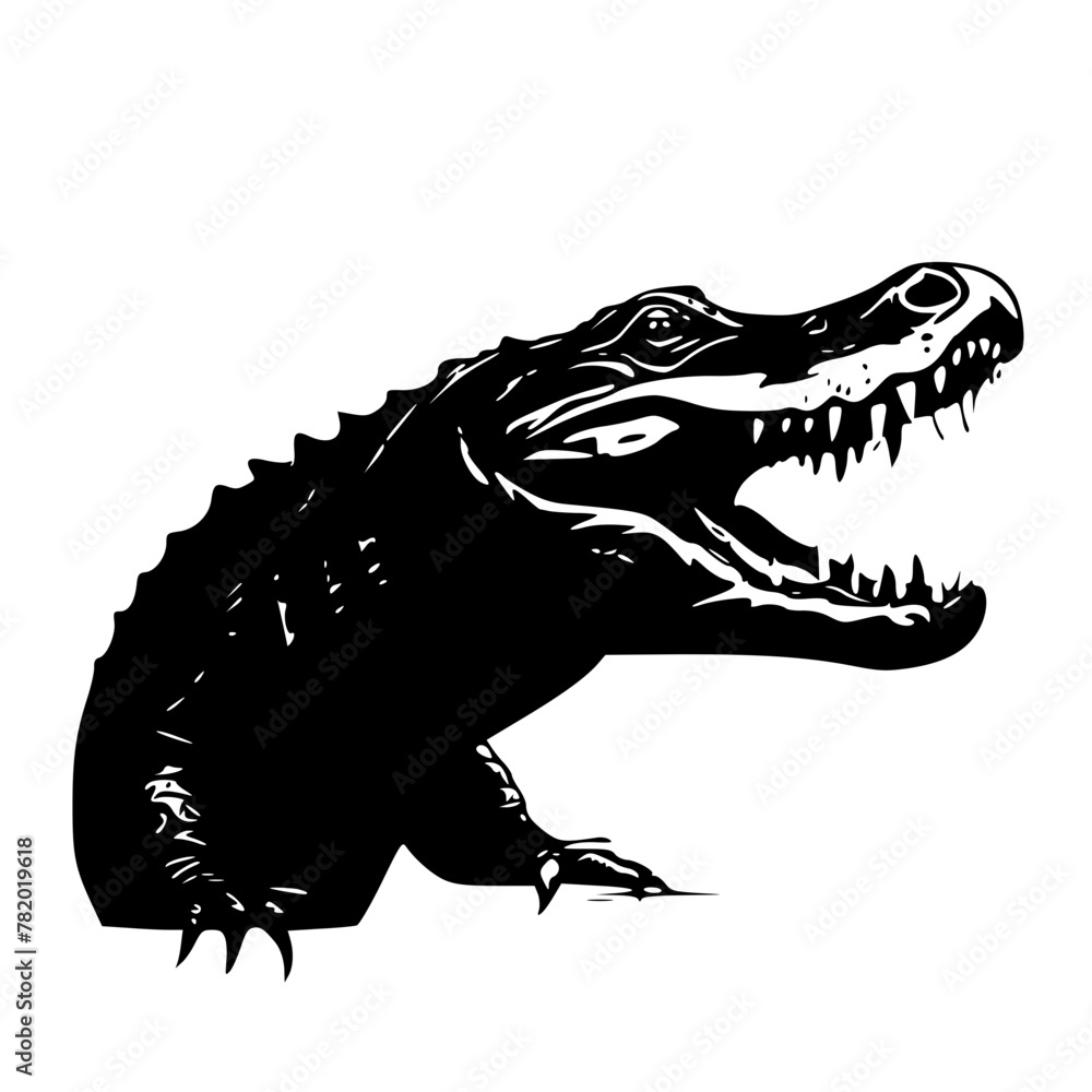 Alligator SVG Bundle, Reptile svg, Alligator dxf, Alligator png ...