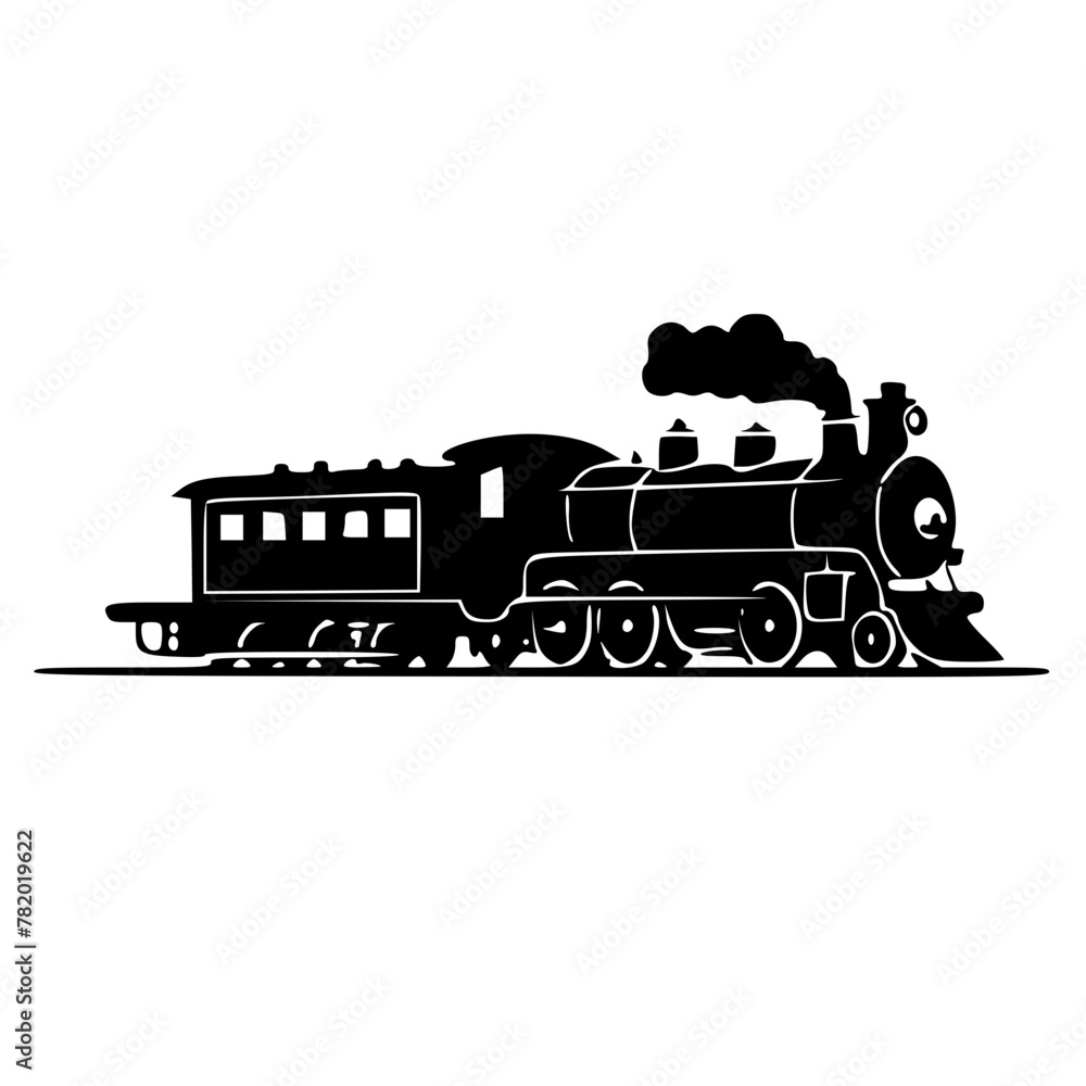 Vetor de locomotive cut file, kids clipart, choo choo svg, train svg ...