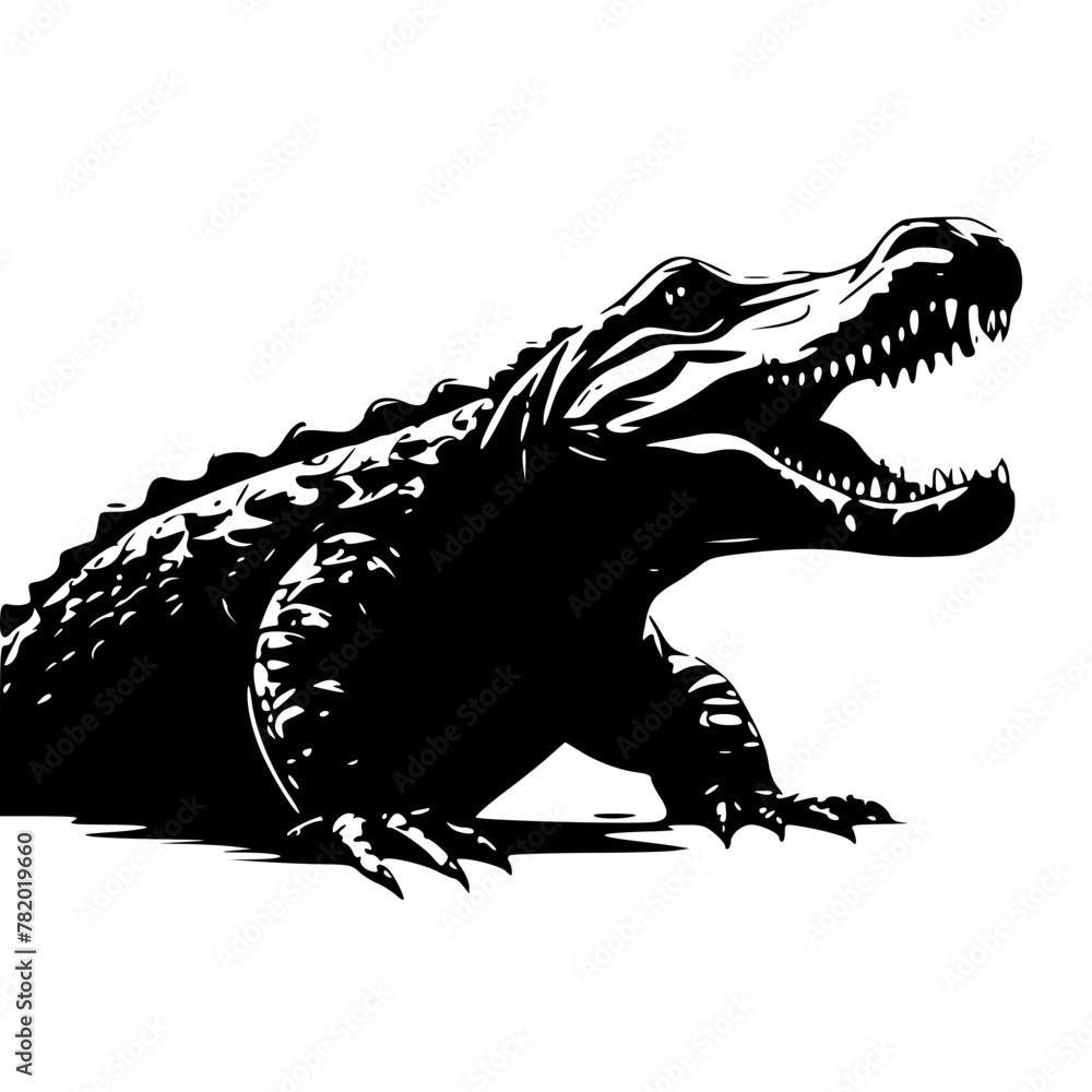 Alligator SVG Bundle, Reptile svg, Alligator dxf, Alligator png ...