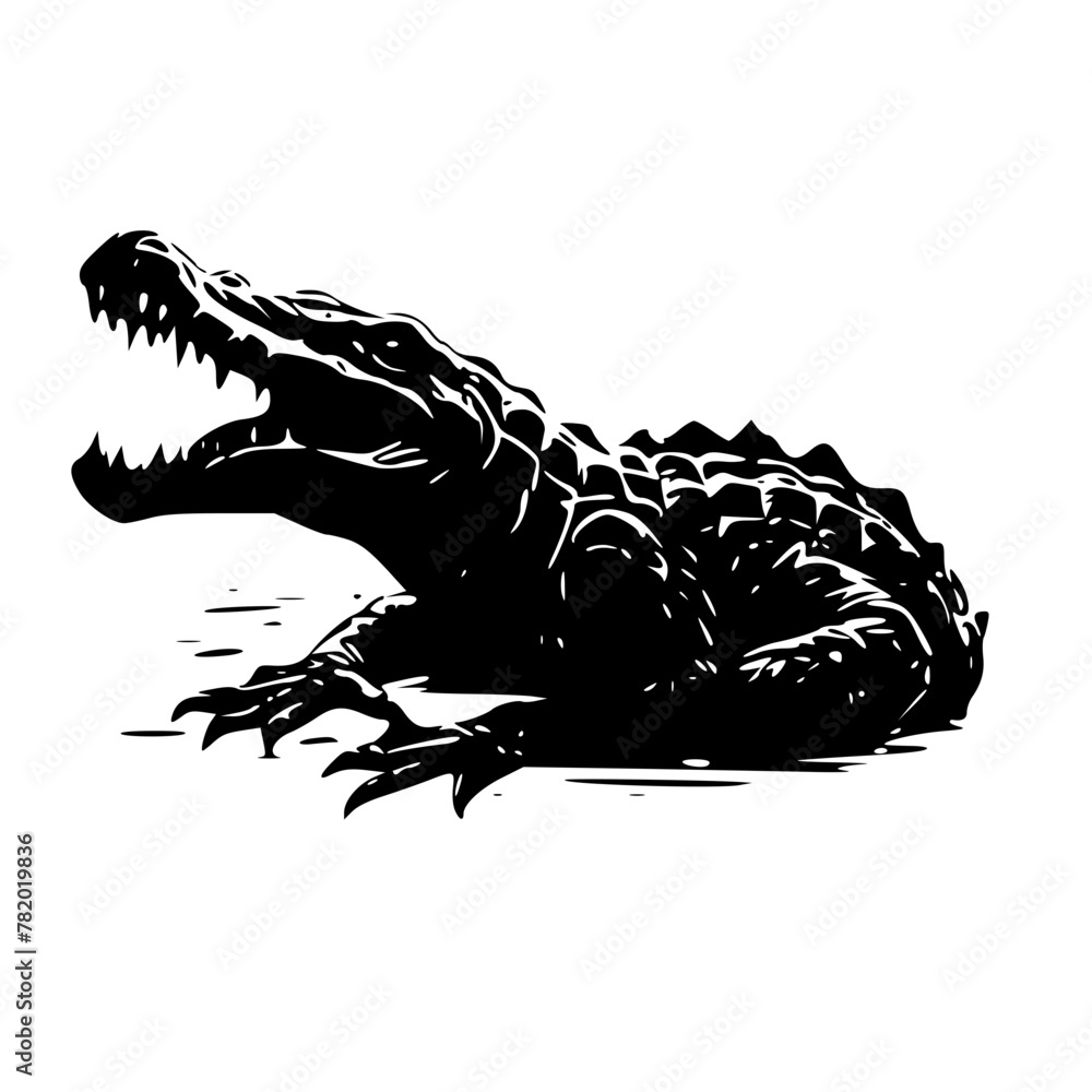 Alligator SVG Bundle, Reptile svg, Alligator dxf, Alligator png ...