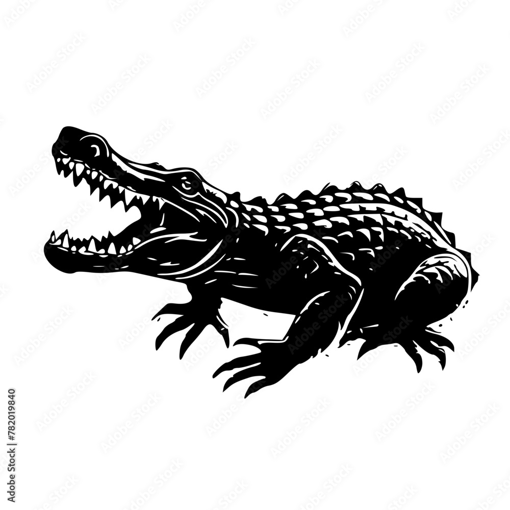 Alligator SVG Bundle, Reptile svg, Alligator dxf, Alligator png ...