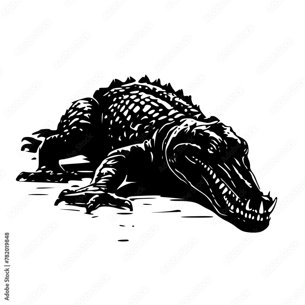Alligator SVG Bundle, Reptile svg, Alligator dxf, Alligator png ...