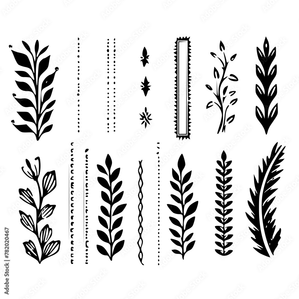 Text Frame Monograms Svg Bundle, Floral Frames, Frame Svg, Border Svg ...