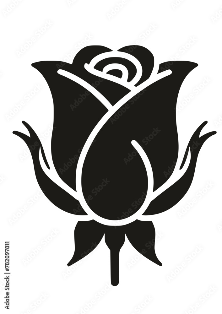 Rose SVG, Roses Svg, Rose Clipart, Rose Svg Cut Files for Cricut ...