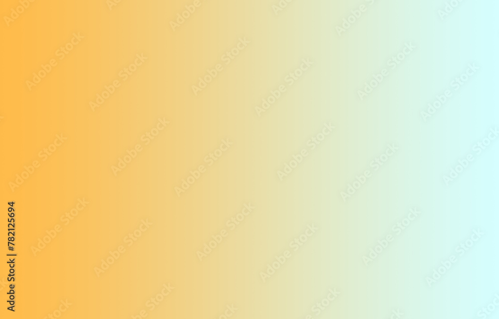Horizontal gradient texture background from orange to blue cian ...