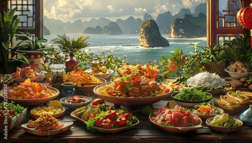 Cultural Cuisine from Around the World, Showcase the diversity of food ...