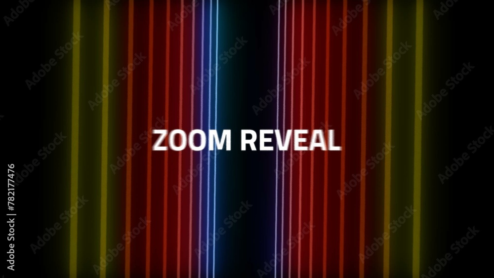 Multiline Zoom Title Reveal Stock Template | Adobe Stock