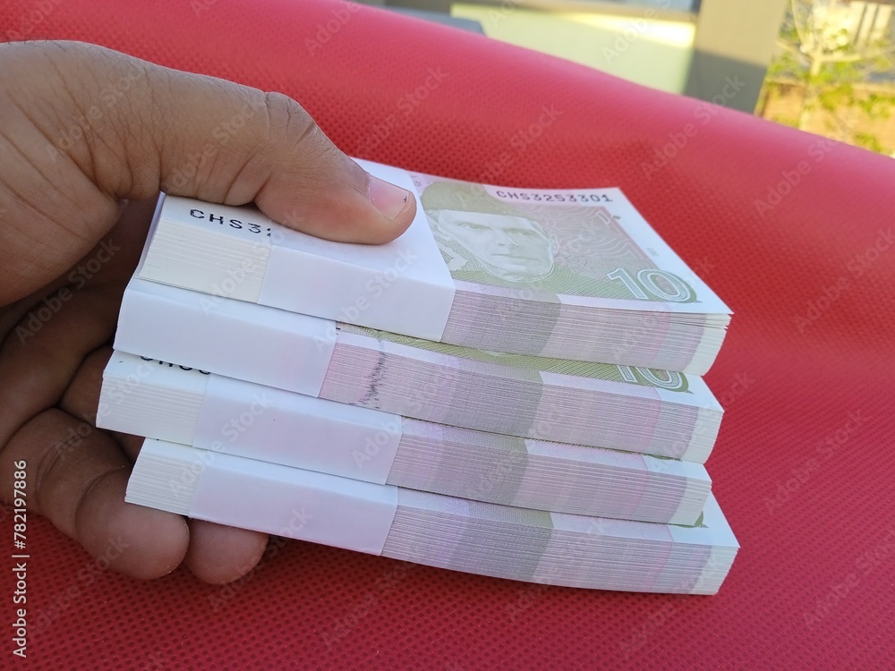 Bundle of Pakistani Currency. 10 Rupees note Pakistani, Pakistani ...